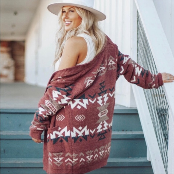 Sweaters | 73new Blowout Sale Native Print Western Aztec Cardigan ...